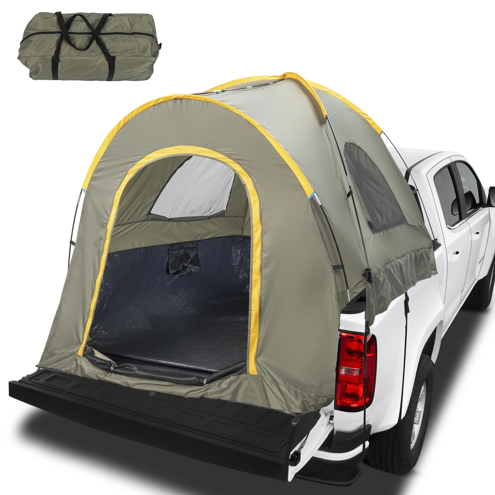 Pickup-Truck-Tent-WaterproofCamping-Truck-Bed-Tents-for-2-Person ...