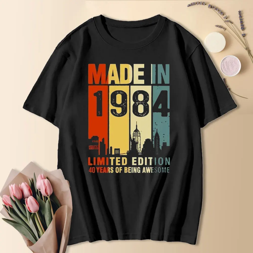 1984-40th-40-Years-Old-Limited-Edition-Vintage-Cotton-T-Shirt-Men-Women ...