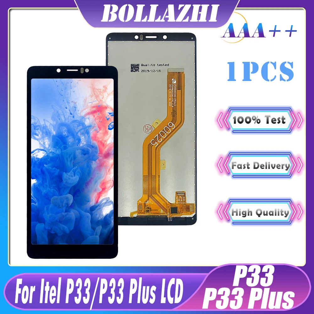 100-Tested-AAA-High-Quality-For-Itel-P33-LCD-Display-Touch-Screen ...