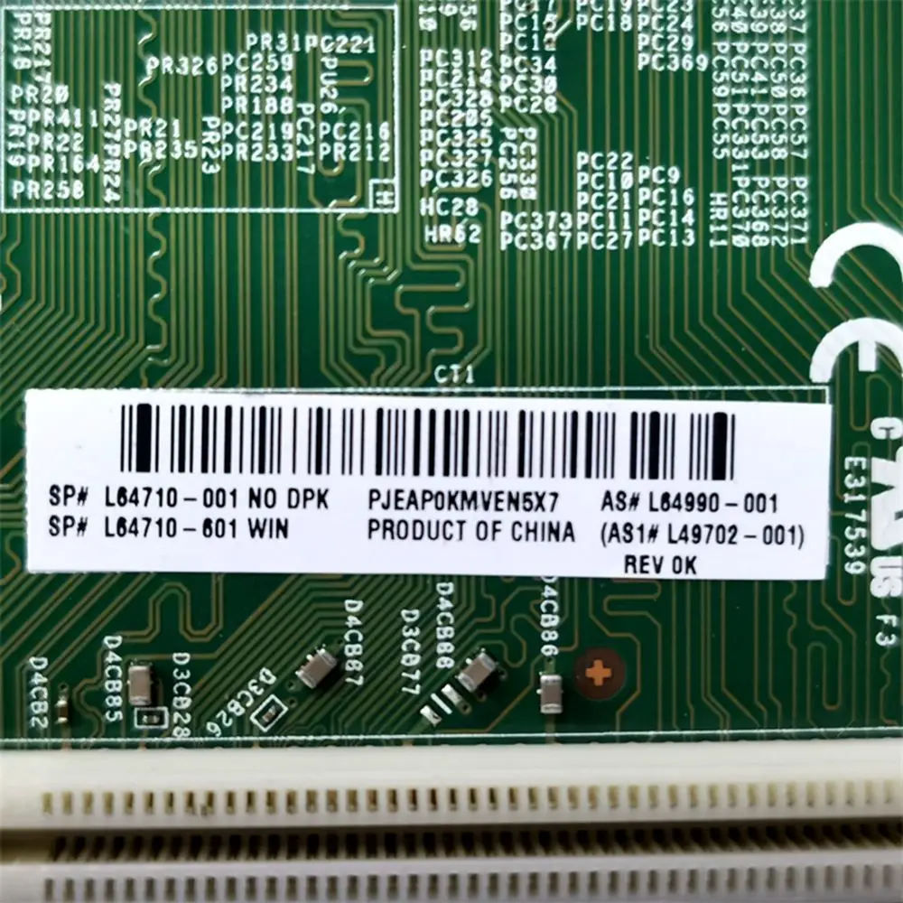 HP ProDesk 600 G5 SFF motherboard L64710-601 L64710-001 L64990-001 ...