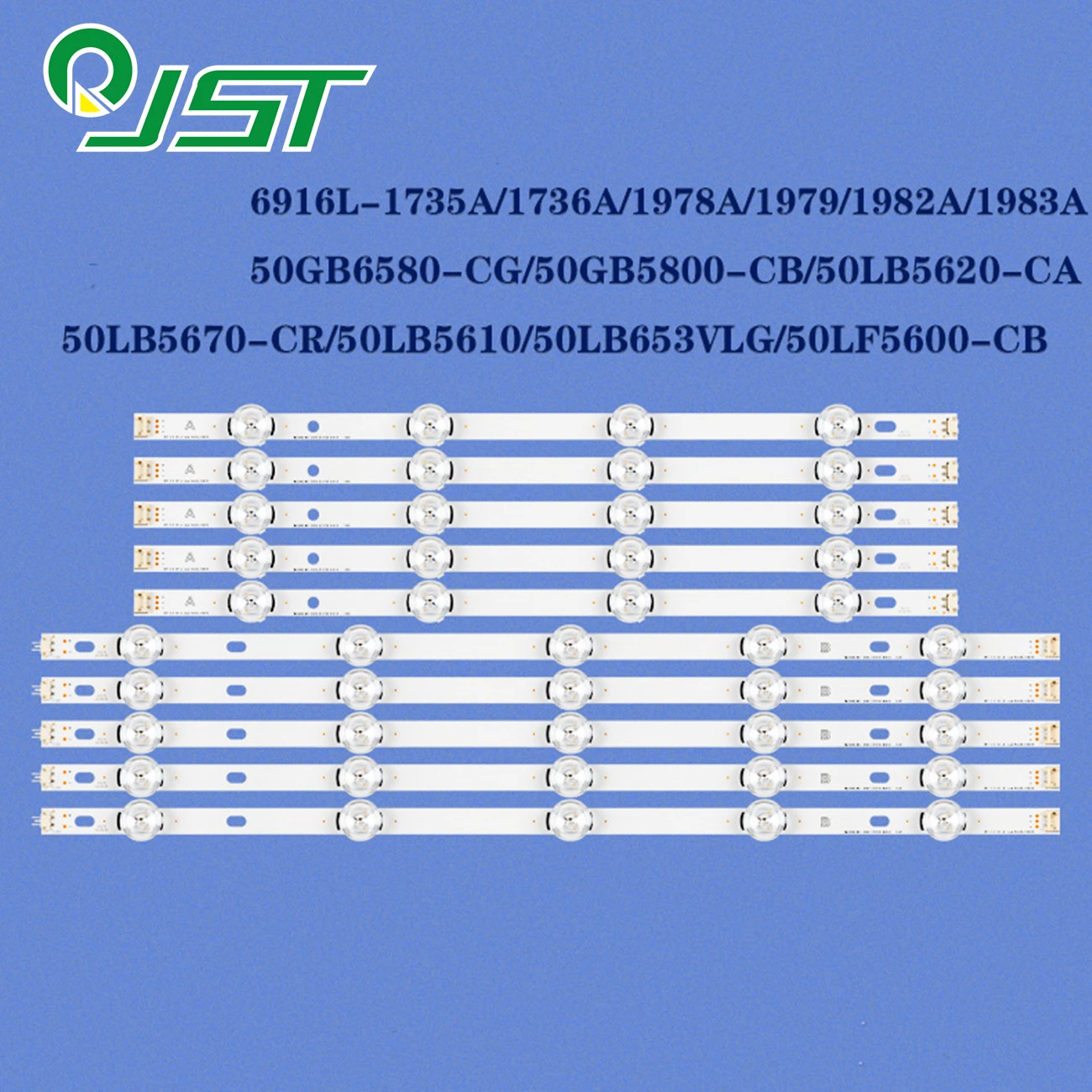 10pcs-50LB5620-50LF5800-50LB5610-50LB650V-50LB653V-50LY761H-50LB656V ...