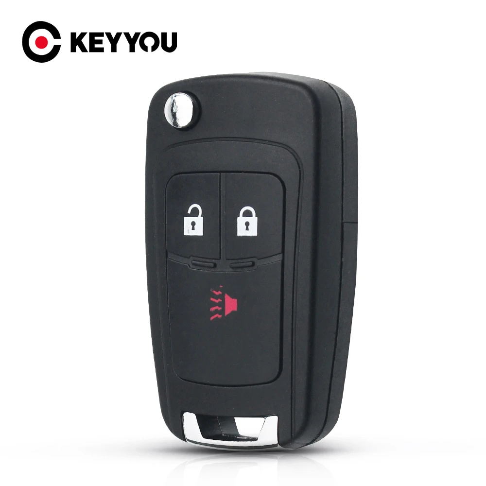 KEYYOU Replacement Flip For Chevrolet Spark 2012 2013 2014 2015 2016 3/ ...