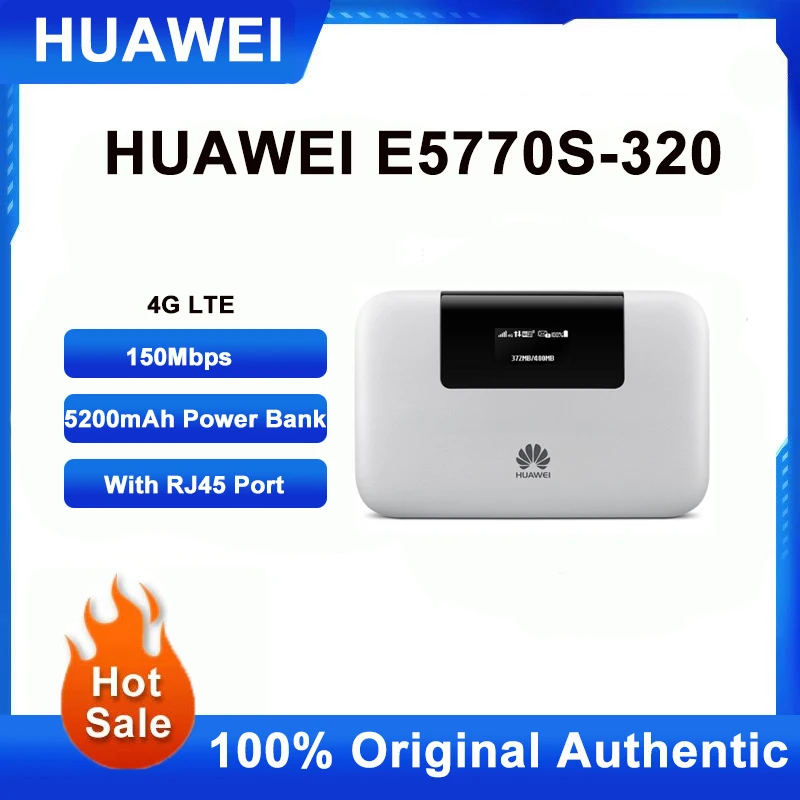 Unlocked Huawei E5770S-320 Mobile WiFi Pro Router 150Mbps Signal ...