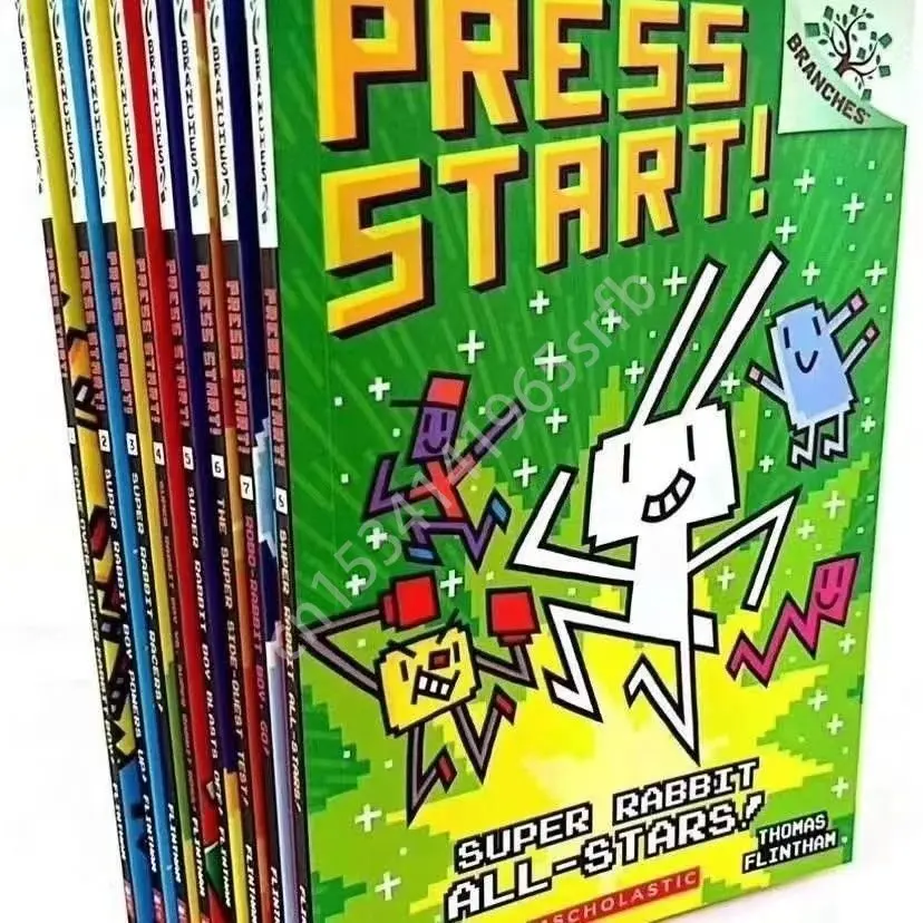10-Books-English-Press-Start-Super-Rabbit-Boy-Reading-Edition ...