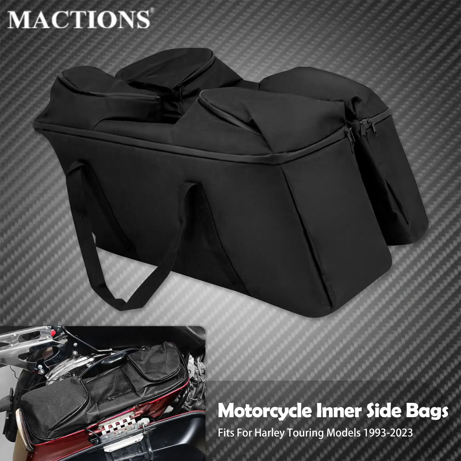 Motorcycle-Luggage-Inner-Bag-Tool-Side-Bags-Saddlebag-Liners-Tour-Pack ...