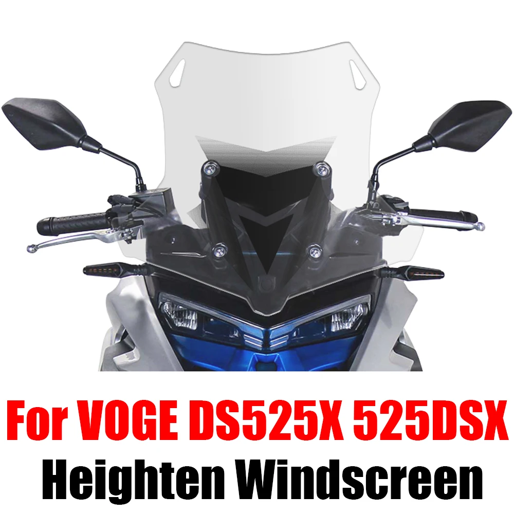 For VOGE Valico DS525X 525DSX DSX525 DSX 525 DSX DS 525X Accessories Heighten Widen Windscreen ...