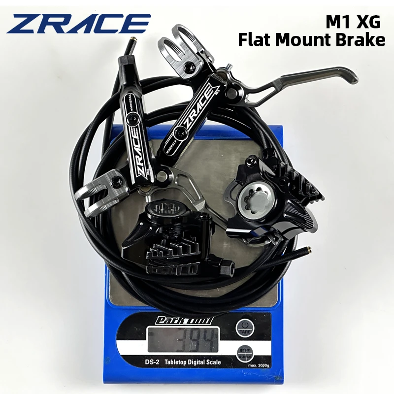 ZRACE M1 XG Mtb 유압 브레이크, 플랫 바 그래블, BMX 레이싱 바이크 브레이크 패드, 풀 CNC 플랫 마운트 ...