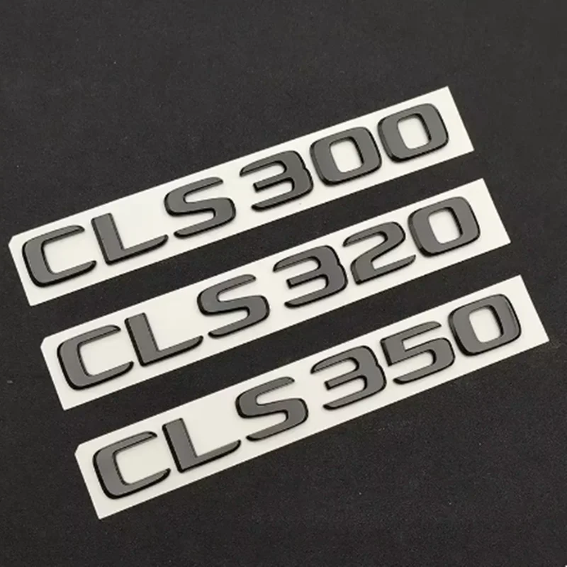 Car-Trunk-Letters-Badge-Stickers-For-Mercedes-W218-W219-CLS-63-220-250 ...