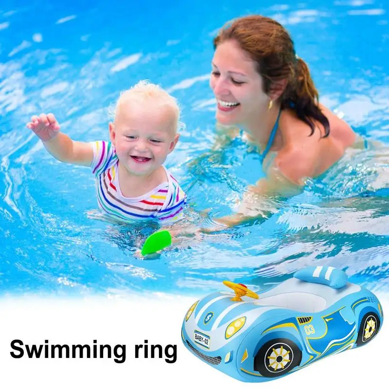 Floats-For-Kids-Car-Shape-Swimming-Floaties-Outdoor-Games-Inflatable ...