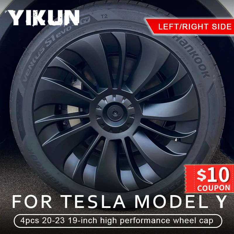 4pcs For Tesla Model Y Hub Cap Original Car Replacement Wheel Cap 19 20 ...