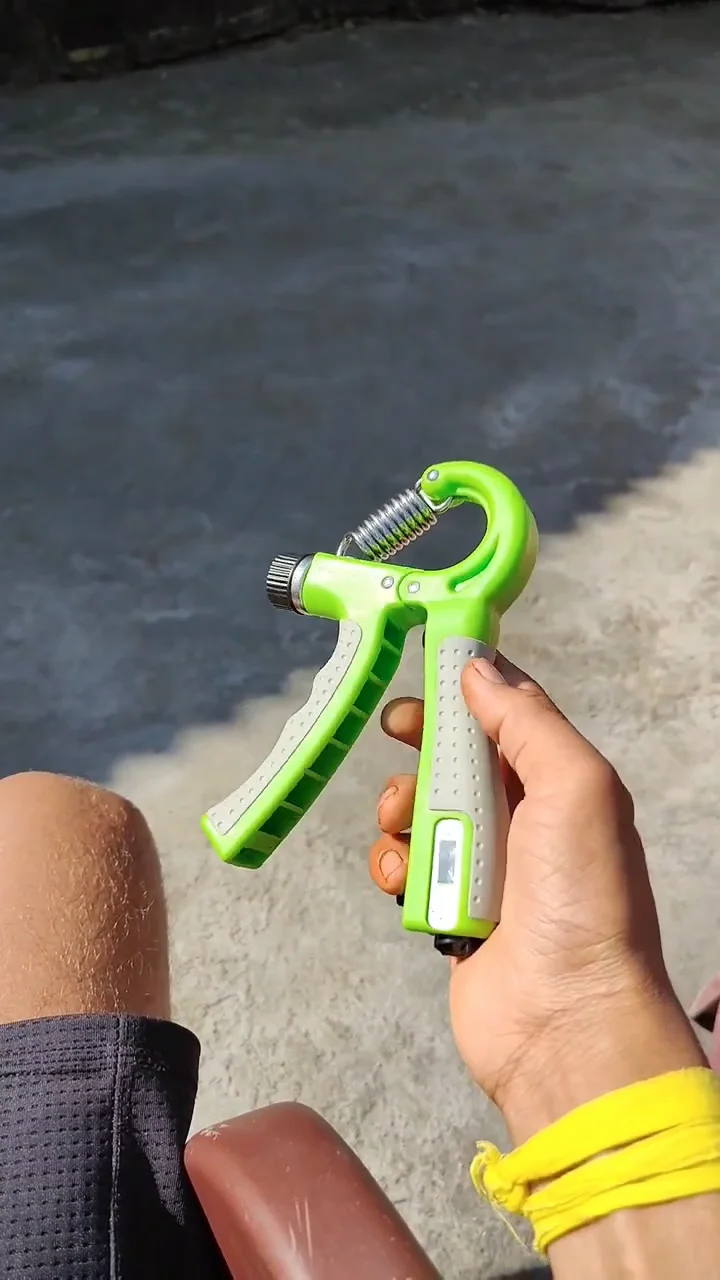 6-60Kg Adjustable Heavy Grips New Strong Man Hand Grip Gym Grippers Arm ...