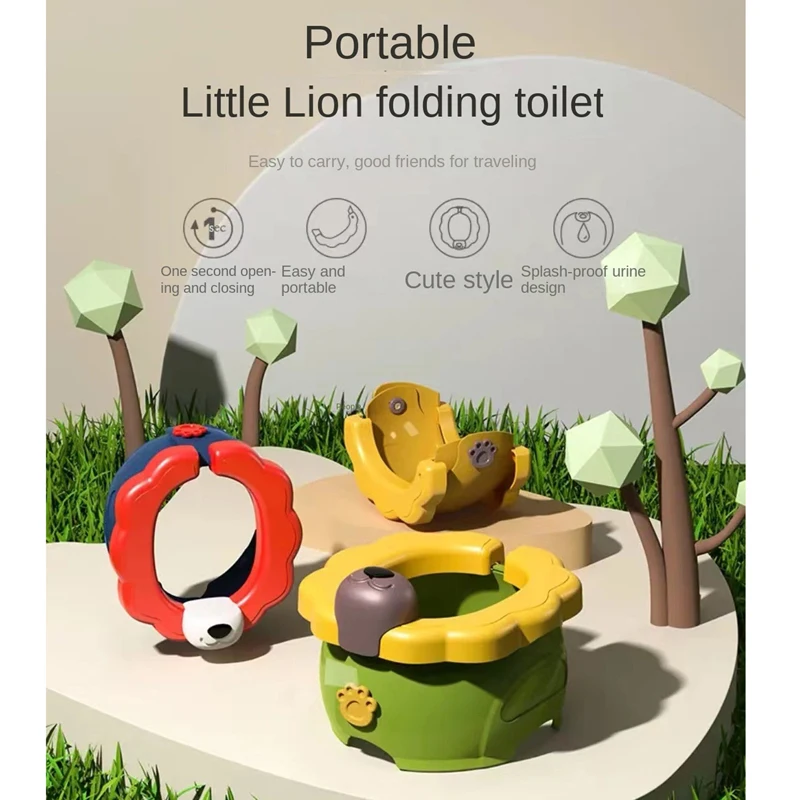 Folding Travel Baby Toilet Pot Squatty Potty Urinal for Children Baby ...