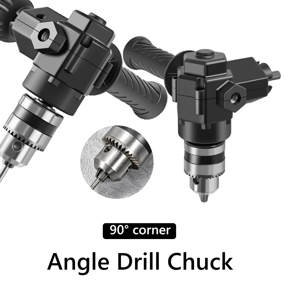 90-Degree-Electric-Drill-Corner-Bend-Extending-Chuck-Adapter-Right ...