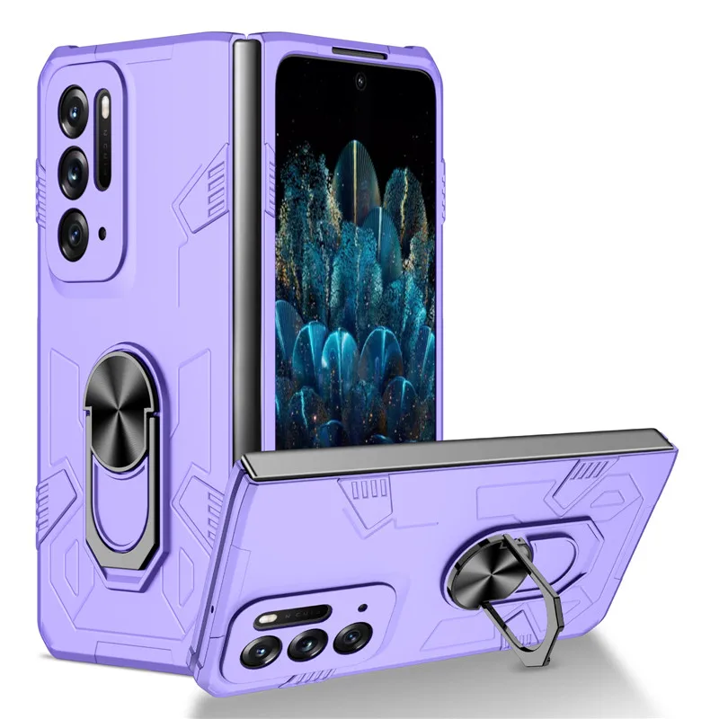 Finger Ring Hard PC Case for OPPO Find N Magnetic Car Support ...