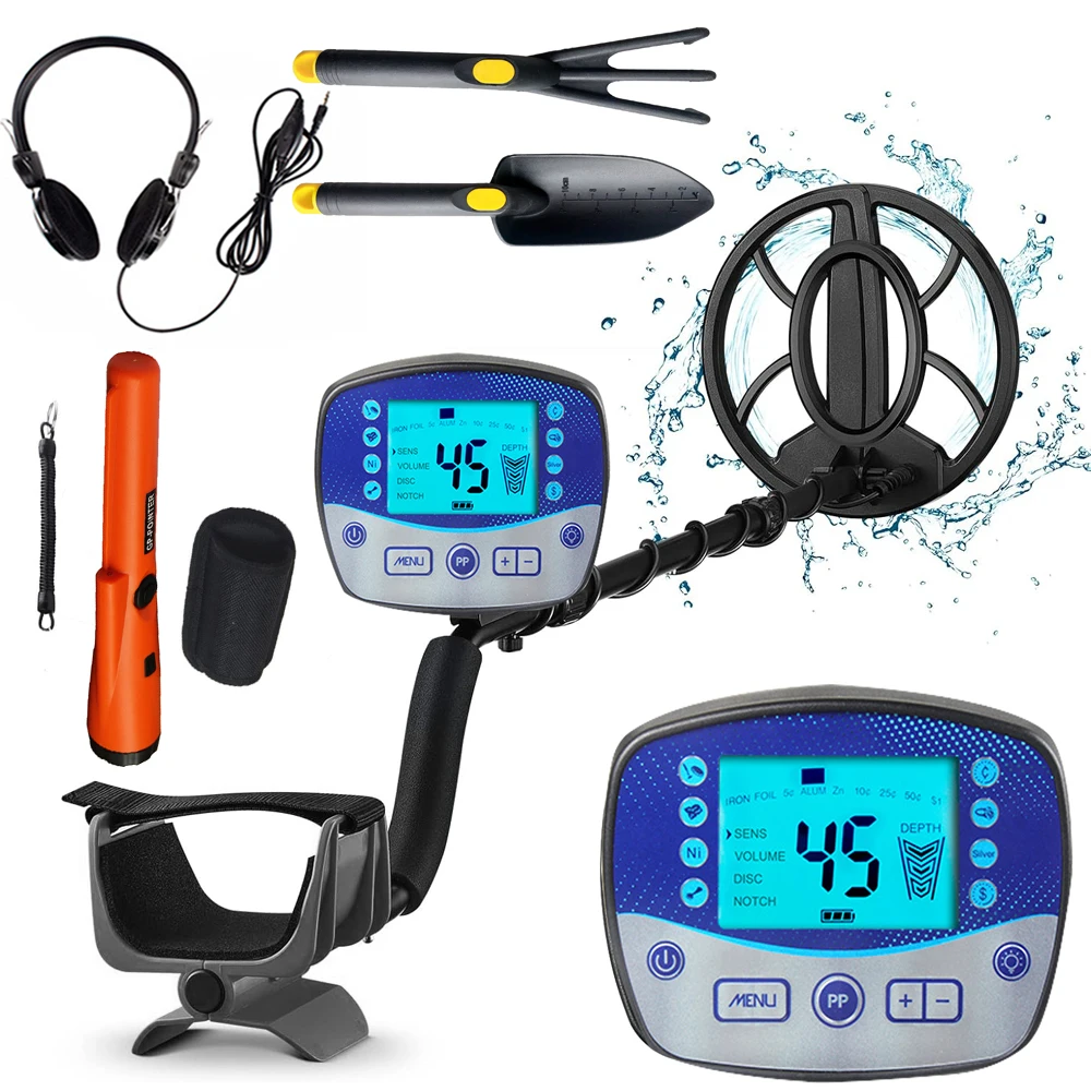 Detector-profissional-do-ouro-para-a-ca-a-do-tesouro-bobina-da-busca-do ...