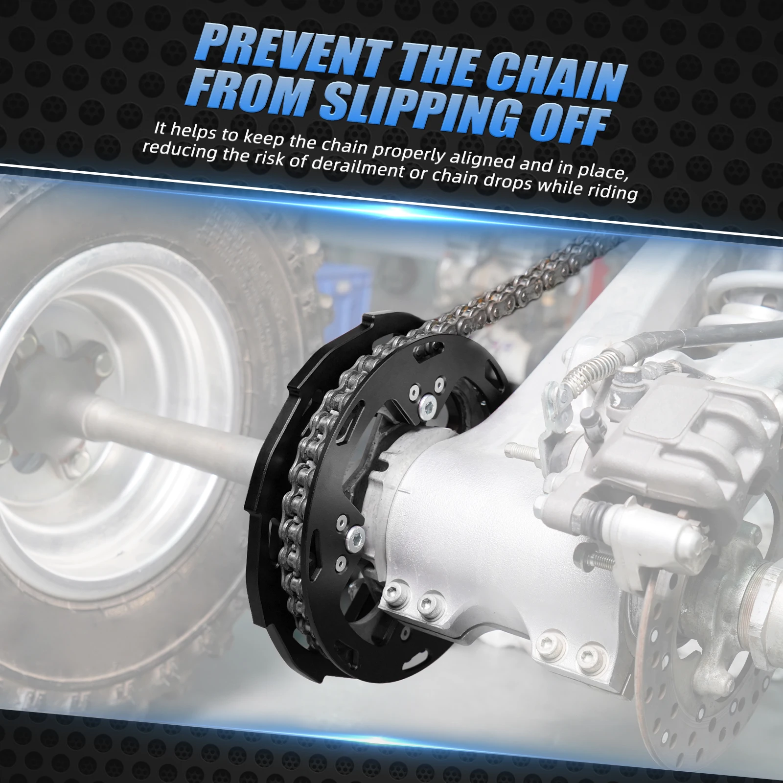 NICECNC-For-Honda-TRX450R-TRX450ER-ATV-Sprocket-Guards-Chain-Cover ...