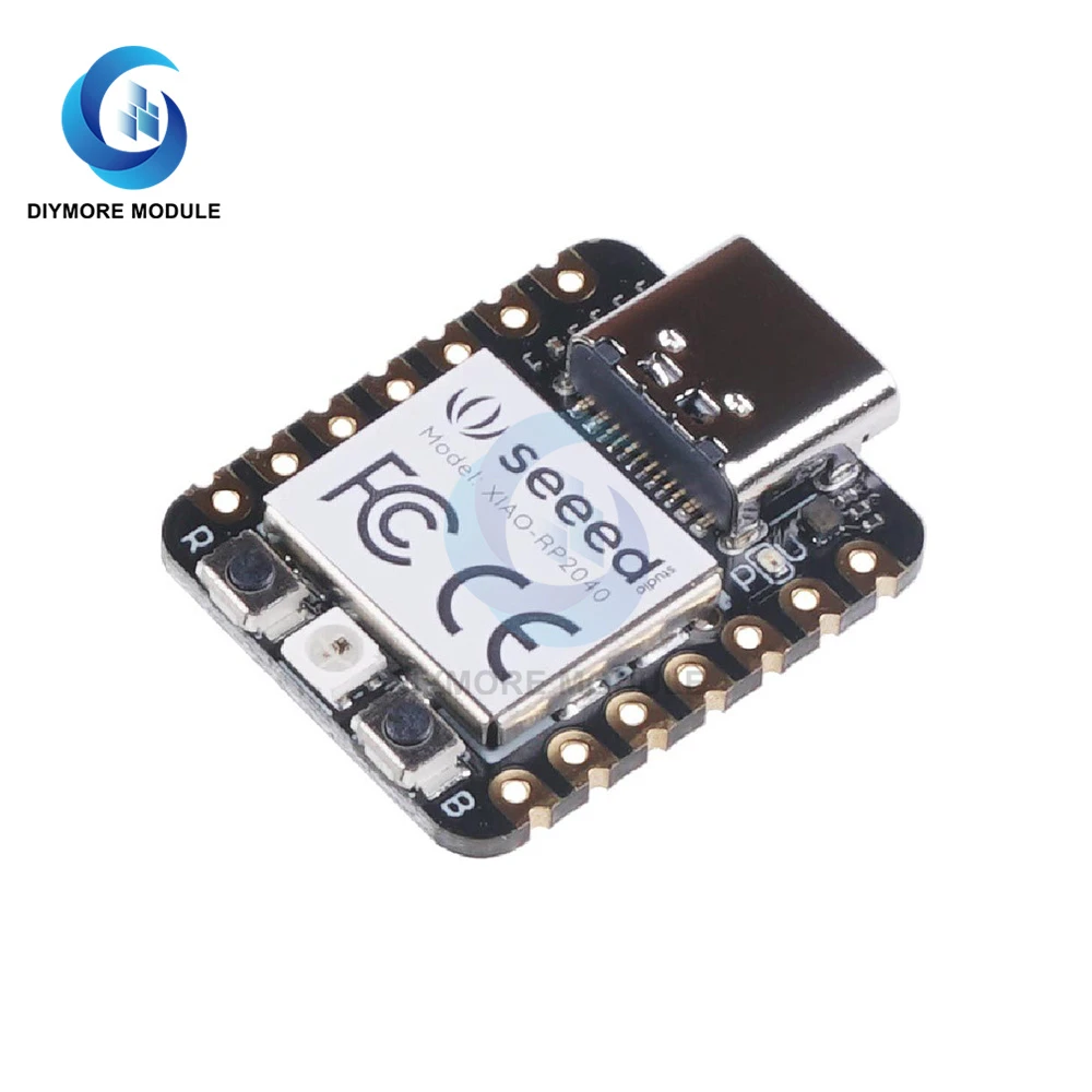 Seeeduino XIAO 2040 Microcontroller Cortex M0 + Nano 133MHz SPI I2C UART Interface Development ...