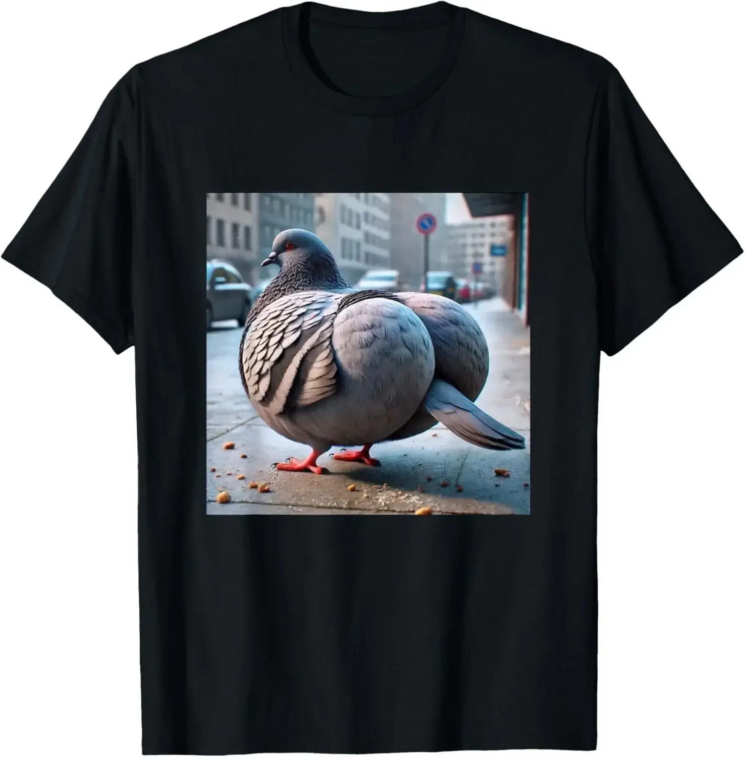 100 Level Gyatt Gen Z Meme Pigeon T-Shirt Funny Brainrot Pigeon Womens ...