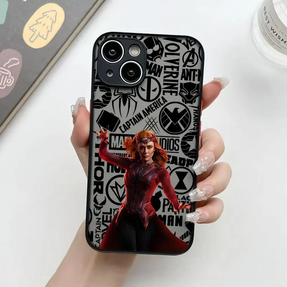 Funda de teléfono Marvel Scarlet Witch Wanda para Apple iPhone 16 ...