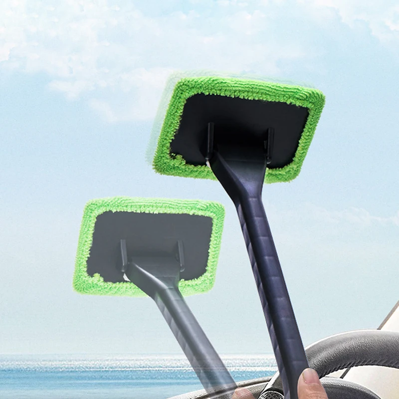 Car Window Brush Defogging Cleaner Windshield Wiper Microfiber Brush ...