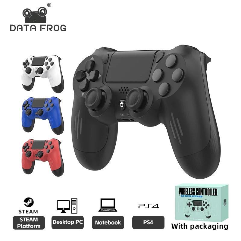 DATA-FROG-controlador-inal-mbrico-Compatible-con-Bluetooth-para-PS4 ...