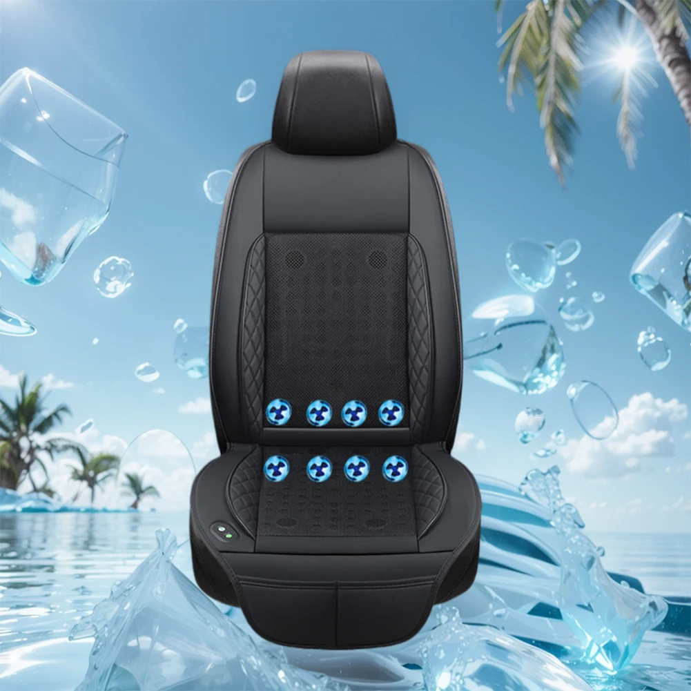 12-24V-Heat-Dissipation-And-Cooling-Massage-Ice-Silk-Seat-Mat-with-Fan ...