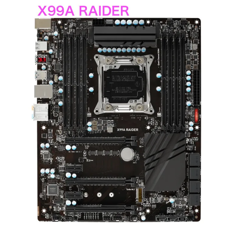 MSI X99A RAIDER Motherboard LGA 2011-3 DDR4 ATX Mainboard - laptop ...