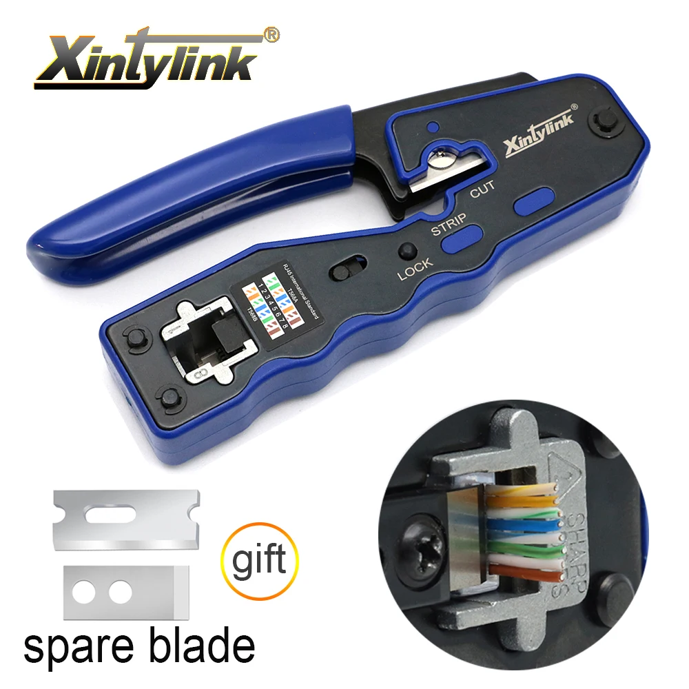 xintylink-rj45-crimping-tool-crimper-network-pliers-cat5-cat6-8p-rj-45-ethernet-cable-Stripper ...