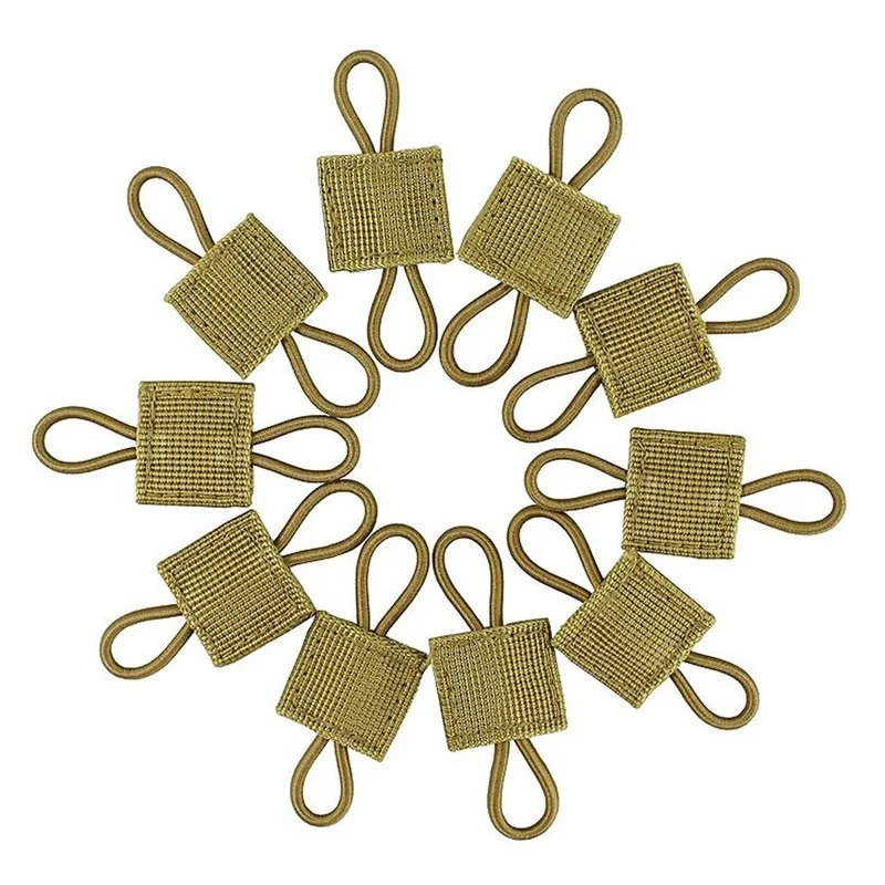 Boucle de liaison tactique élastique pour sac à dos,5 pièces,mousqueton ...