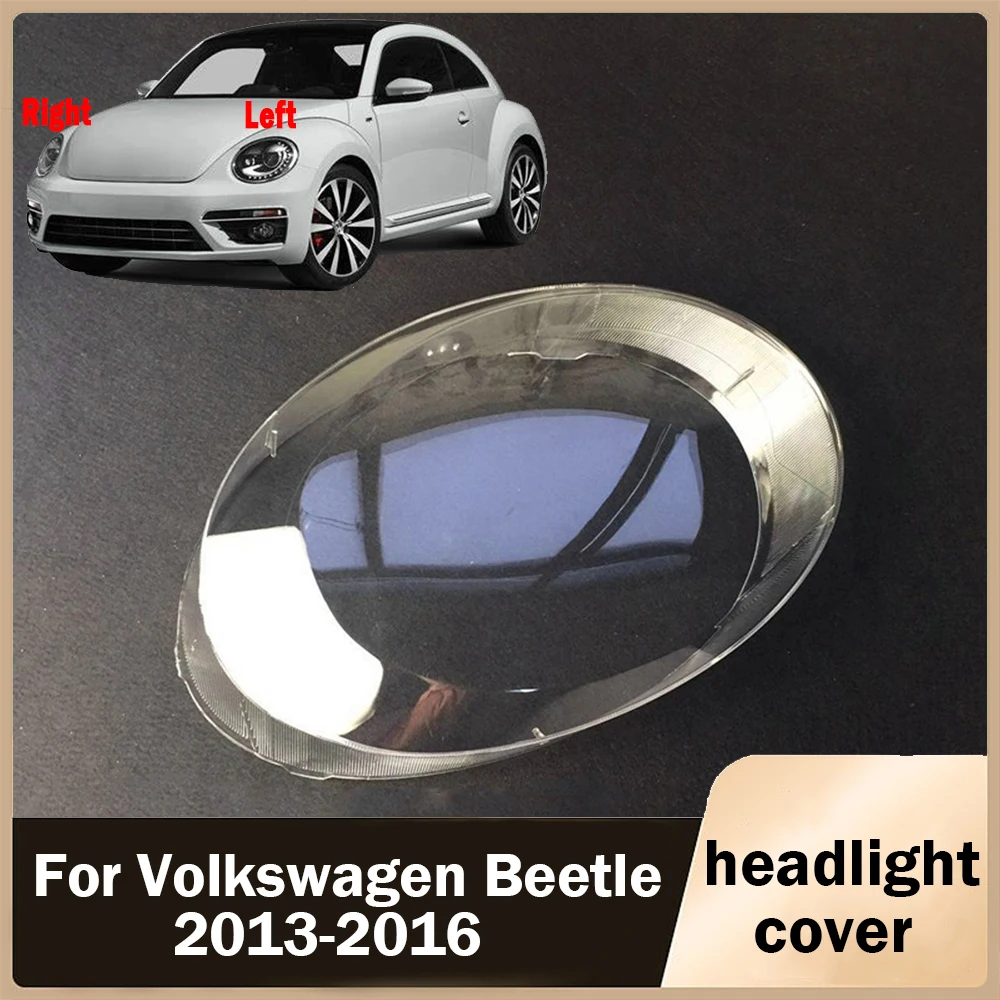 For-Volkswagen-VW-Beetle-2013-2014-2015-2016-Headlamp-Lamp-Cover-Shell ...