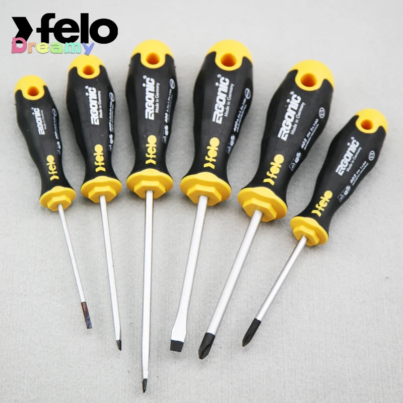 Felo-Series-400-Ergonic-Slotted-Screwdriver-3-component-ERGONIC-Handle ...