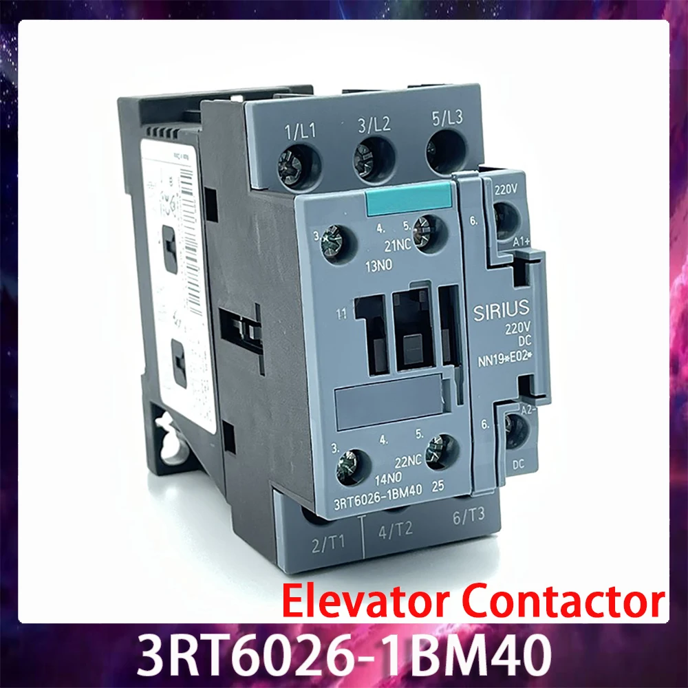 3RT6026-1BM40-Elevator-Contactor-220V-DC-High-Quality-Fast-Ship-Works ...