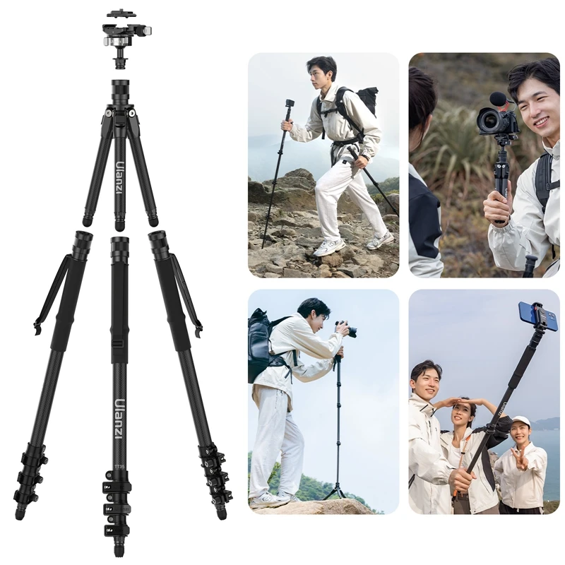 Ulanzi-TT35-Monopod-For-Hunting-Professional-Carbon-Fibre-Camera-Tripod ...