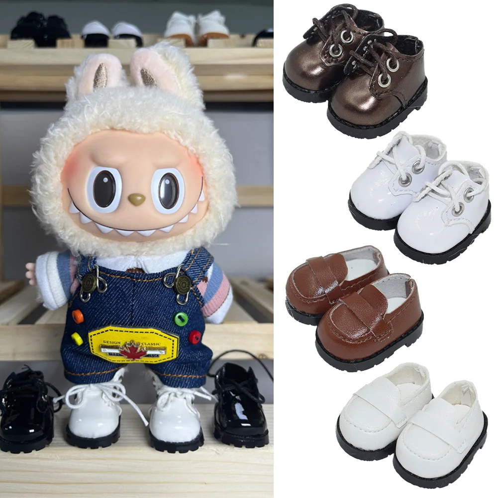 For-LABUBU-Leather-Shoes-Suitable-for-17cm-Cotton-Dolls-Shoes-Boots ...