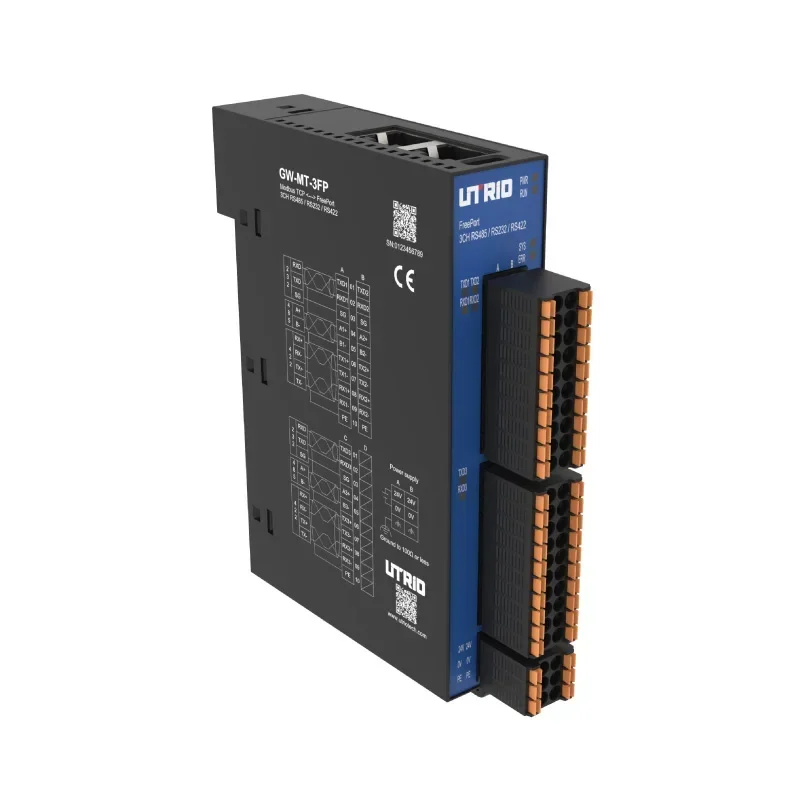 Protocol Gateway Modbus TCP To RS485/RS232/RS422 Free Port Protocol ...
