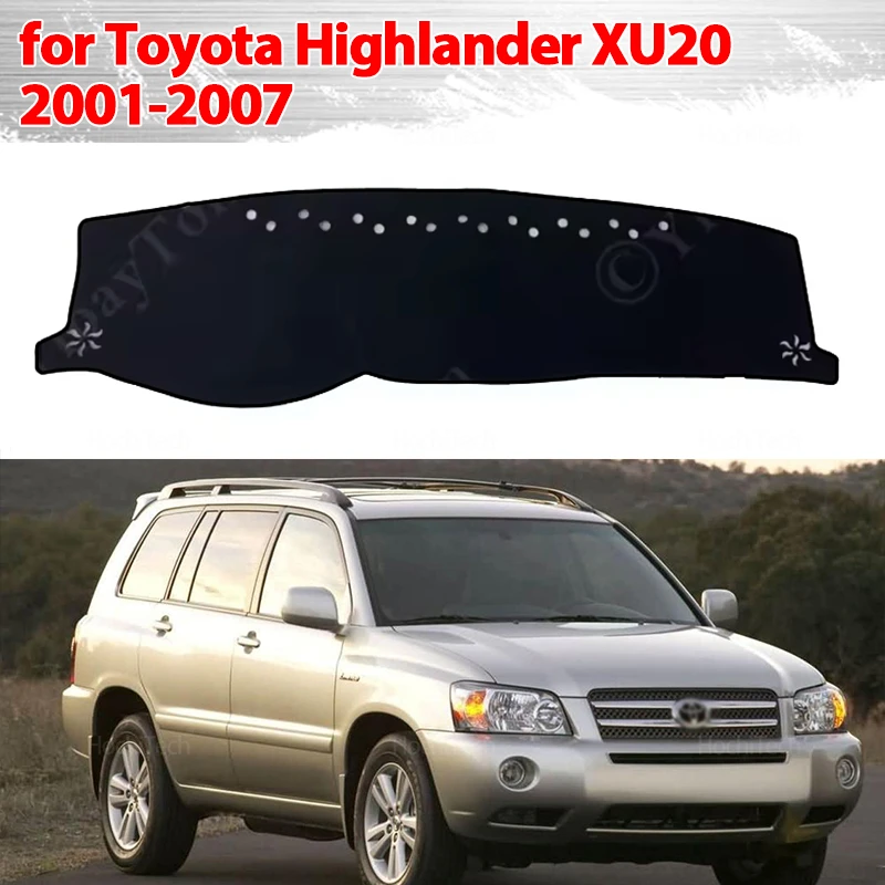 Dashboard Cover Protective Pad for Toyota Highlander XU20 2001-2007 Car ...