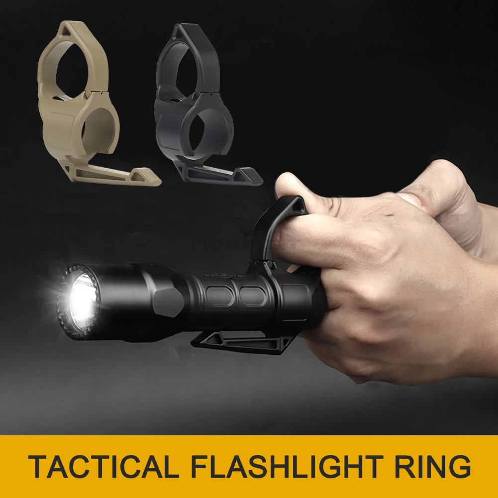 Flashlight-Ring-Grip-Anti-slip-Finger-Ring-Flashlight-Adapter-Holder ...