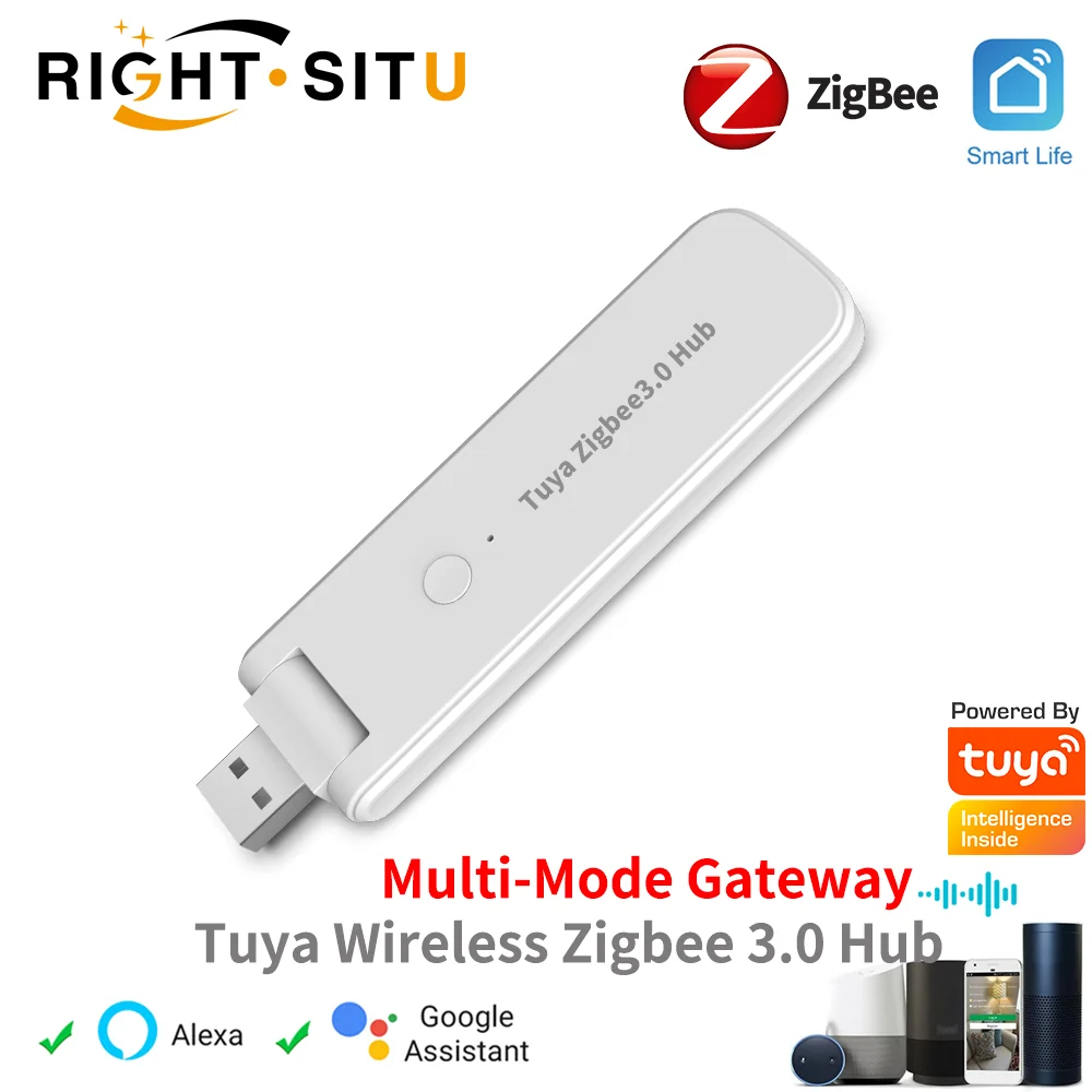 Tuya Zigbee 3.0 Hub Wireless Multi Mode Gateway Smart Home Bridge For ...