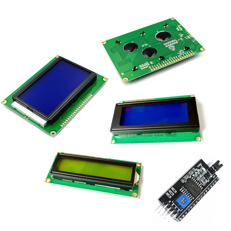 LCD-Display-Module-16x2-IIC-I2C-PCF8574-LCD-Display-Screen-5V-1602-2004 ...
