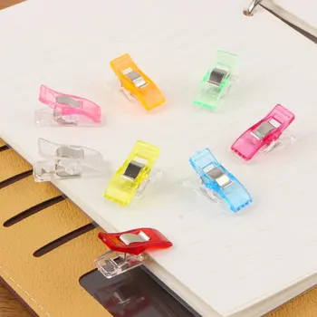 100Pcs Colorful Sewing Clips Multipurpose Plastic Craft Quilting Clips ...