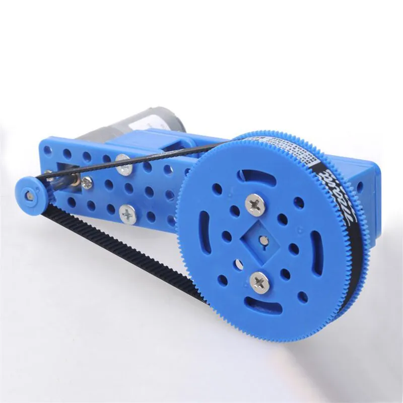 Plastic-Gears-Set-DIY-Assembly-Gear-Motor-Gearbox-MXL-Square-Hole-96T ...