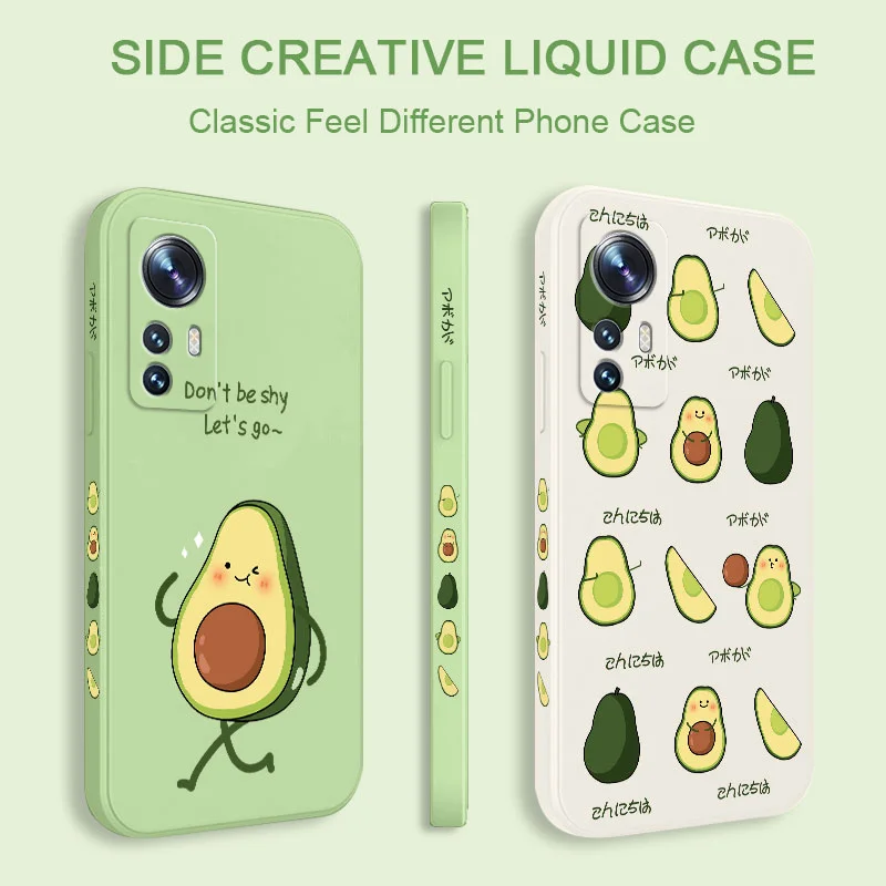 Avocado Family Phone Case - Vibrant Design for a Variety of Smartphones ...