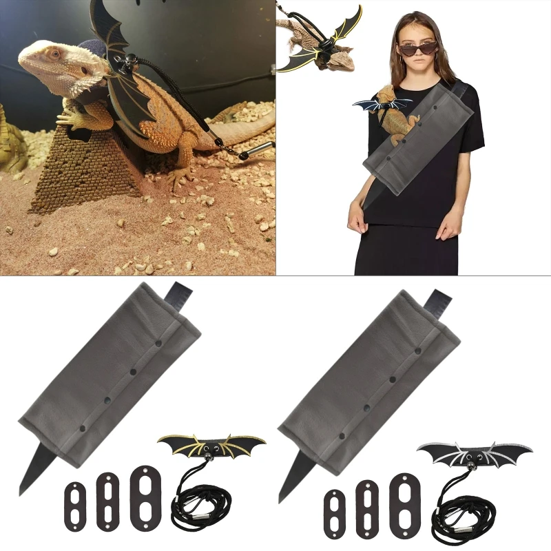 Breathable Small Reptile Sling Lizard Carrier Bag for Napping Safe ...