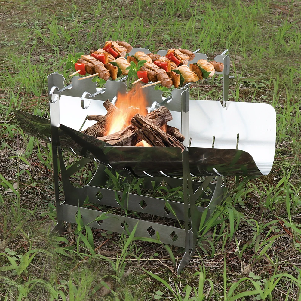 Pas de grillage net Fourneau Portable pour Barbecue de Camping, en ...