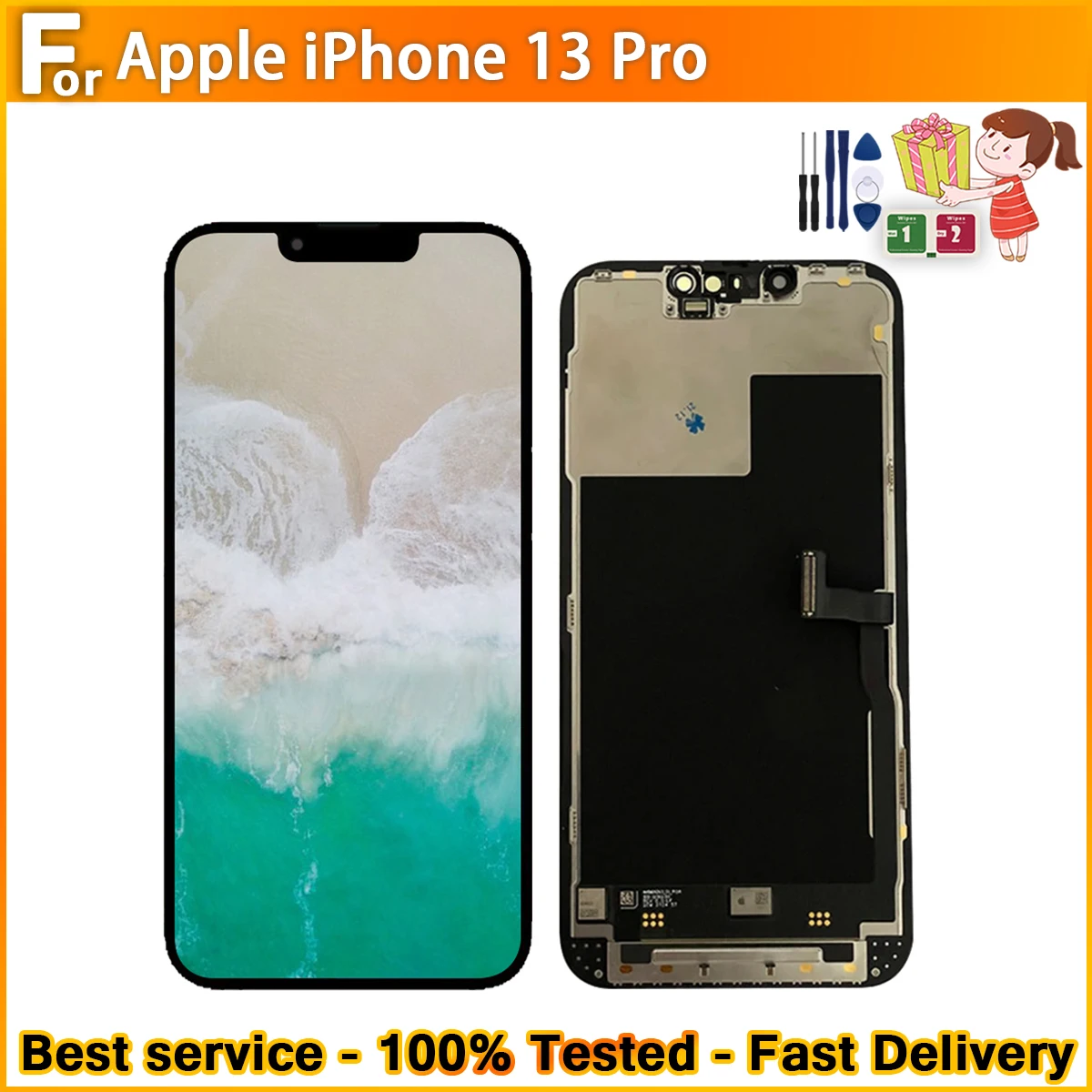 Original-LCD-Display-For-iPhone-13-Pro-With-3D-Touch-Screen-Sensor ...