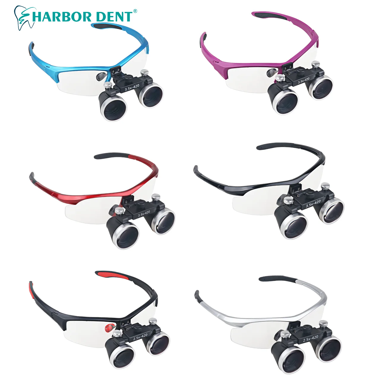 2-5x-3-5x-Dental-Loupes-Ergonomic-Goggles-Lab-Medical-Binocular-320 ...