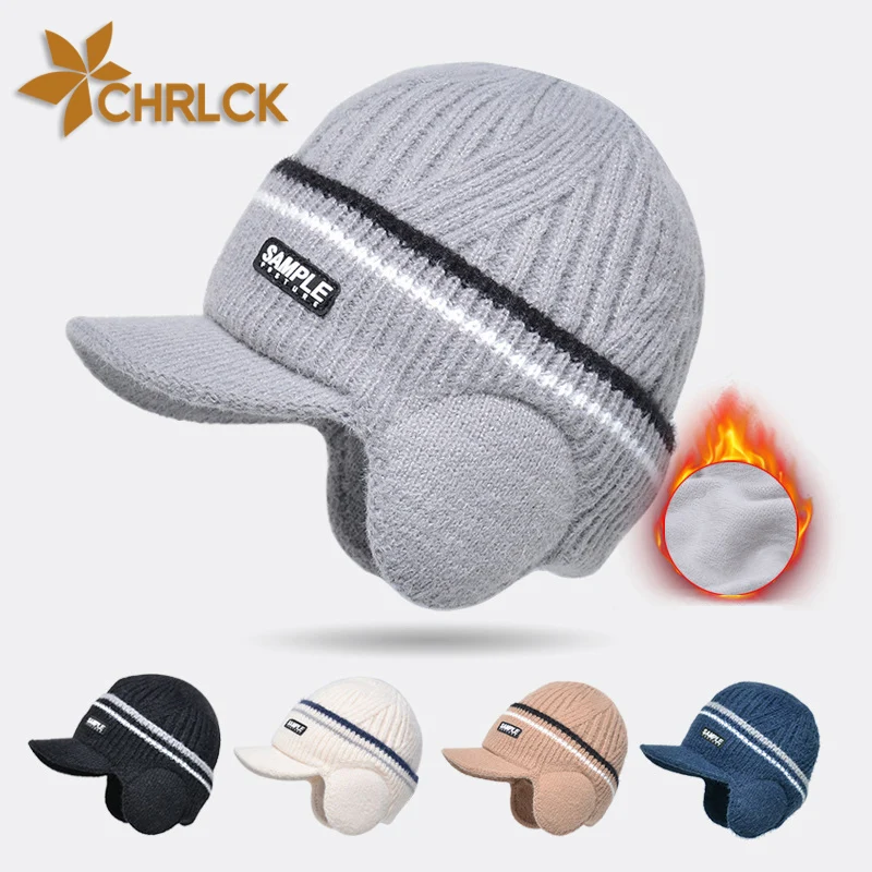 CHRLCK-Men-Warm-Hedging-Hat-Stylish-Winter-Knitted-Hats-For-Women-Add ...