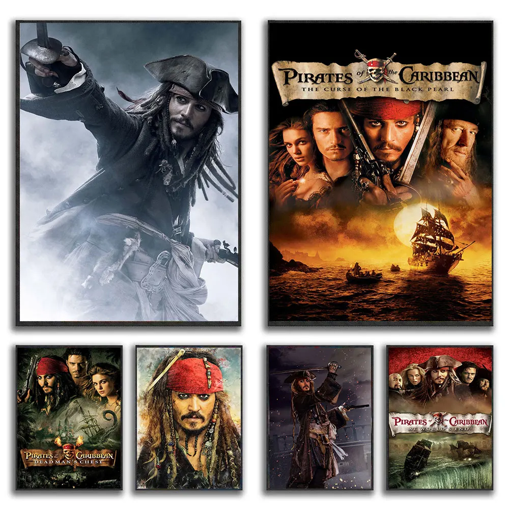 Pirates Of The Caribbean The Curse Of The Black Pearl Poster