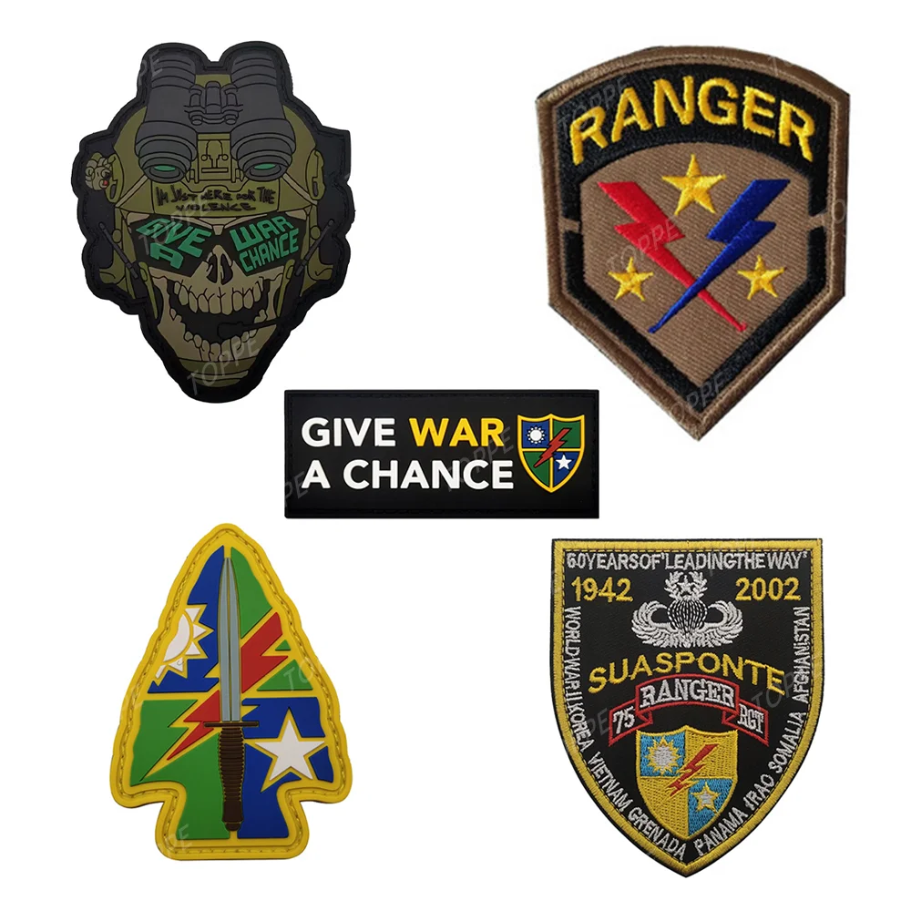 75th-RANGER-RGT-Army-Rangers-Commemorative-60-Years-Badge-Patches-PVC ...
