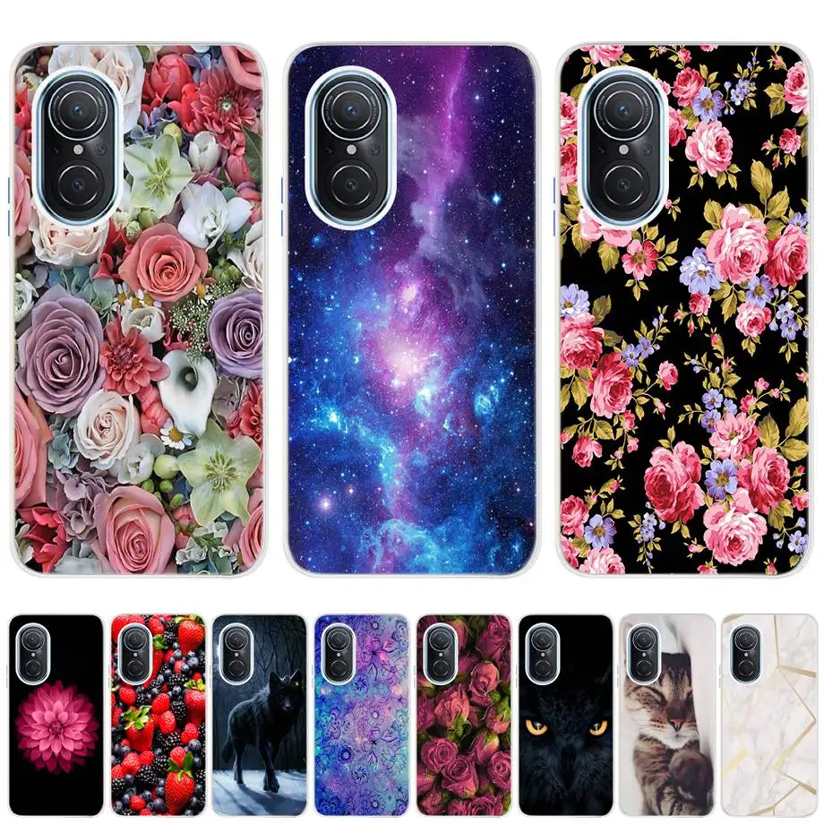 For Huawei nova 9 SE Case Clear Soft TPU Silicone Phone Cover for ...